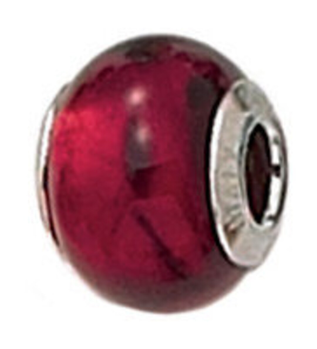 Murano Glass Birthstone July Charm Bead, Real Sterling Silver, Pandora ...