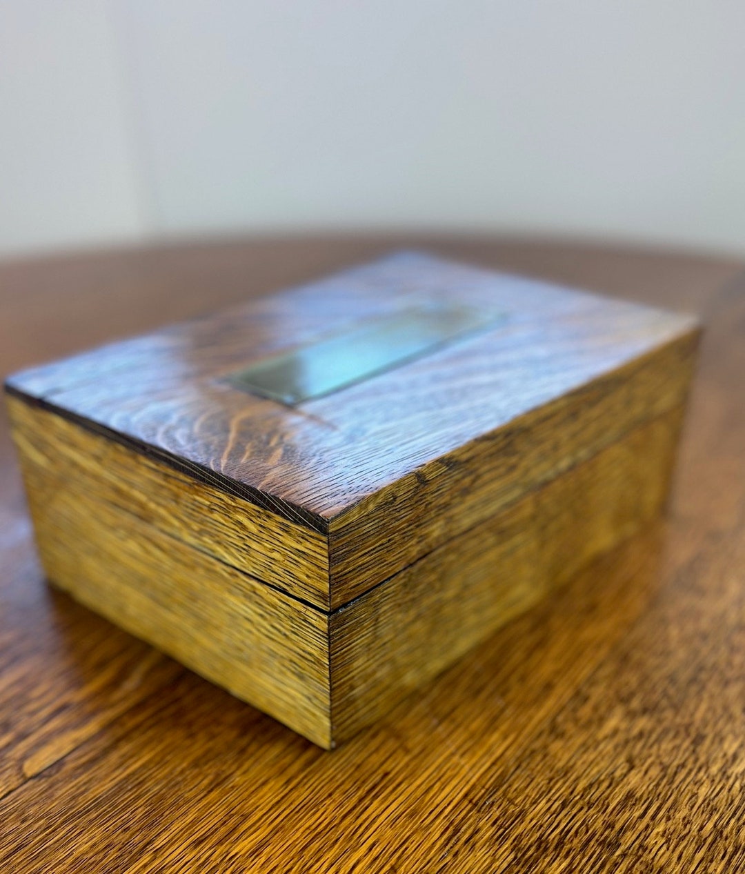 Vintage Antique Tiger Oak Cigar Humidor Circa 1911 - Etsy