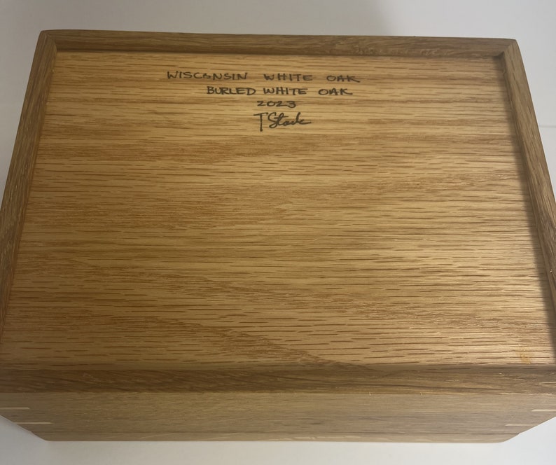 White Oak Box - Etsy