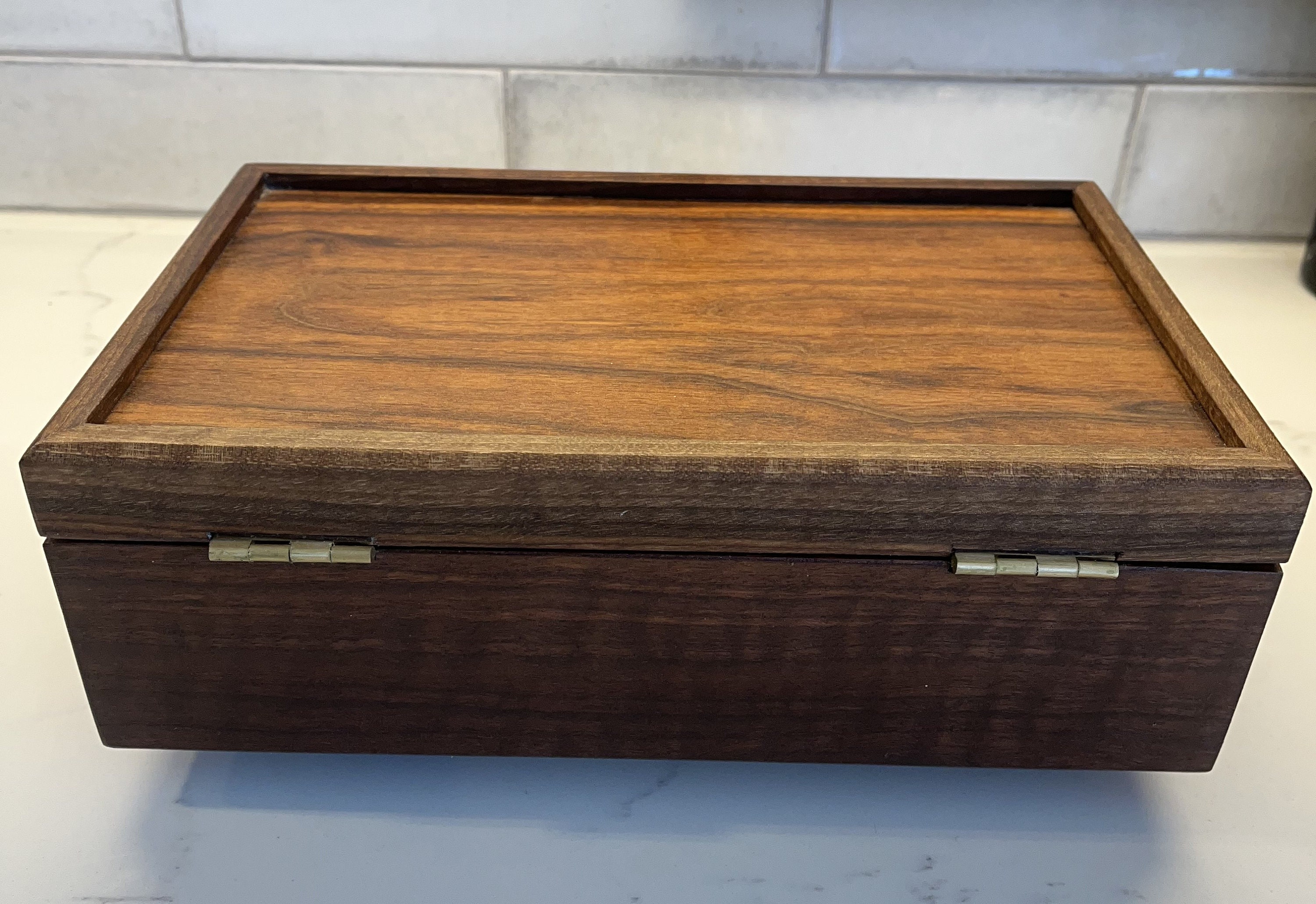 Wisconsin Figured Walnut Box - Etsy