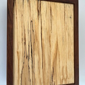 Large Walnut and Spalted Maple Box - Etsy