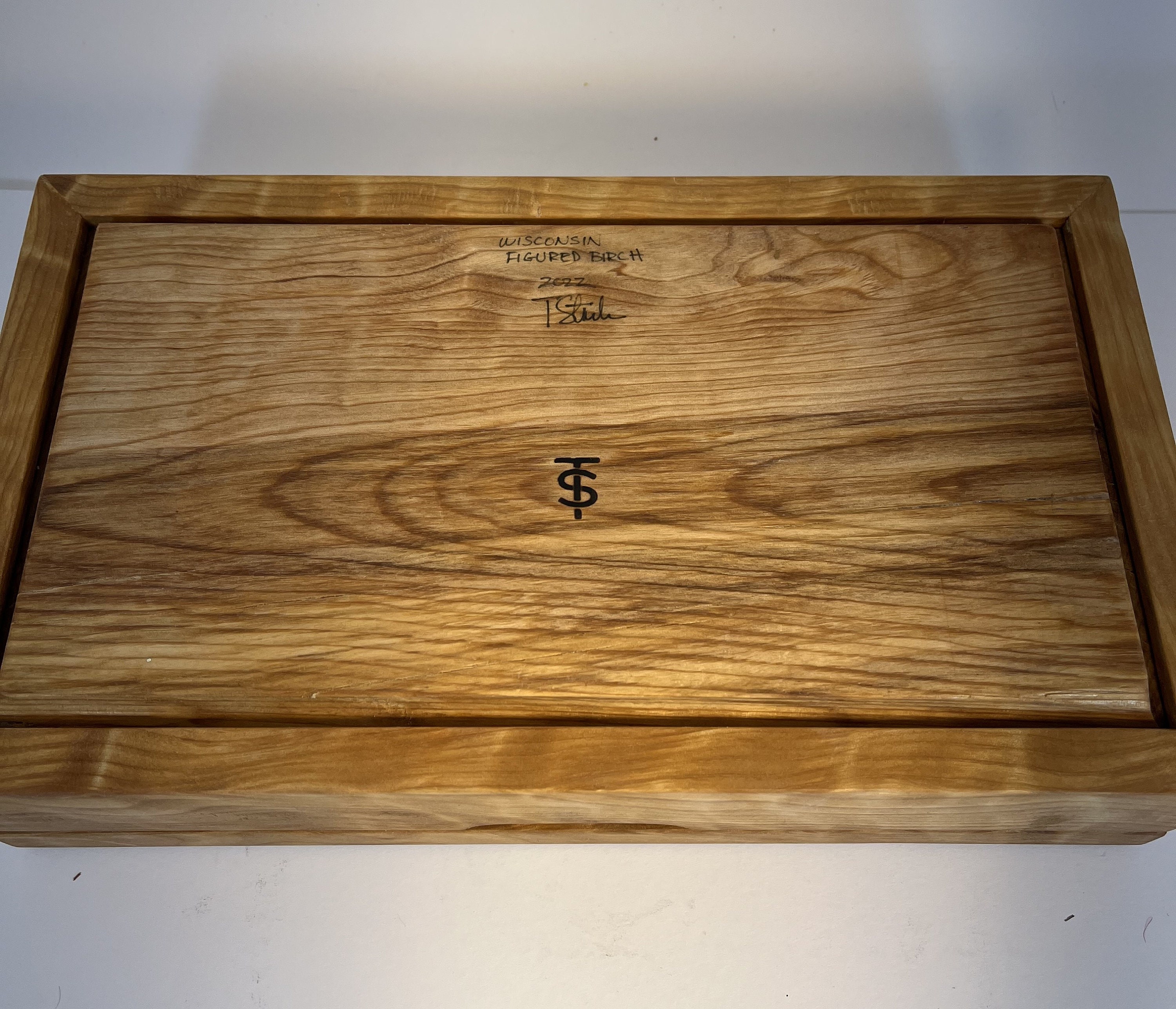 It's a Birch Box Wood Keepsake Valet Box - Etsy