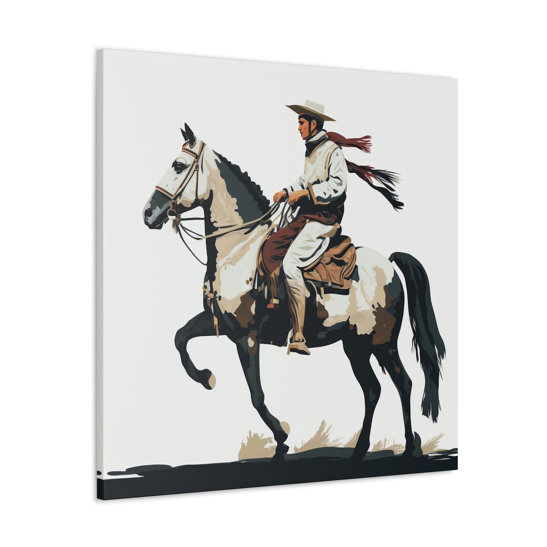 Galloping Glory: Argentine Gaucho Wall Art - Etsy