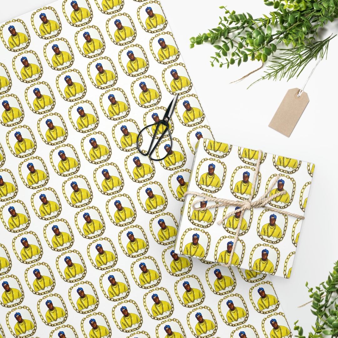 Hip Hop Rapper Themed Gift Wrap Rapping Paper for All Occasions - Etsy