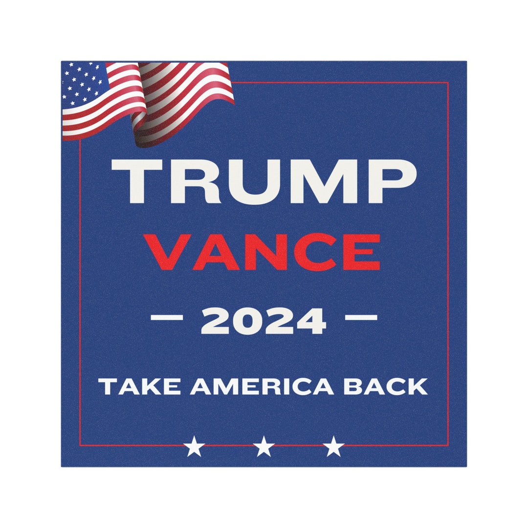 Trump-vance Car Magnets | Trump 2024 Magnet | Trump-vance 2024 | Take ...