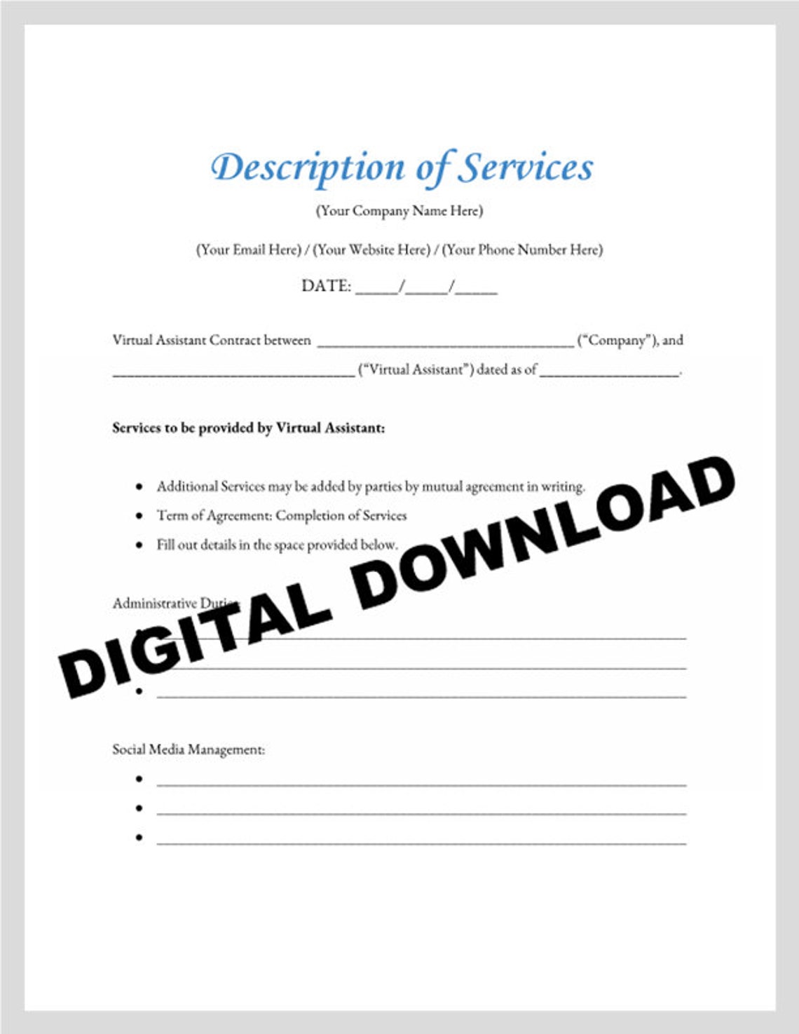 New Client Welcome Forms Editable Custom Business Templates Client ...