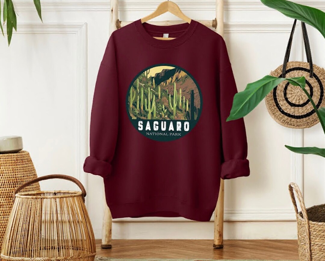 Arizona Dark Skies Saguaro National Park Sweatshirt National Park After ...