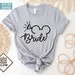 Disney Bride Squad Shirt Disney Bride Shirt Bridal Party - Etsy