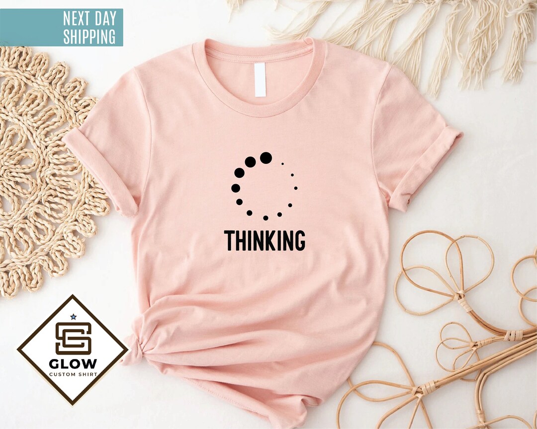 Thinking Shirt Processing Shirt Loading Icon Shirt Thinking - Etsy