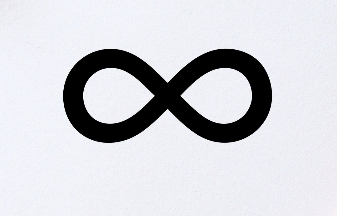 Infinity Symbol SVG Infinity Clipart Infinity Cut File Vector Clipart ...