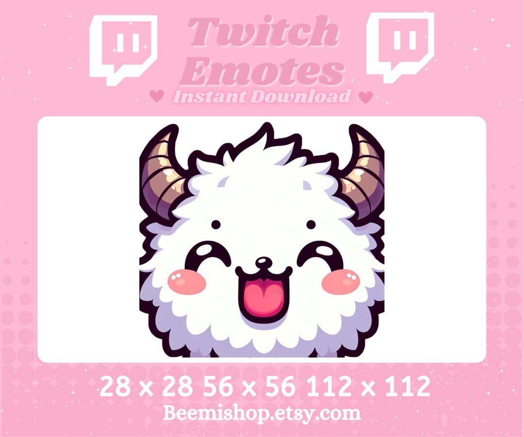 Twitch Discord Emote Cute Poro League of Legends Emotes Kawaii Adorable ...