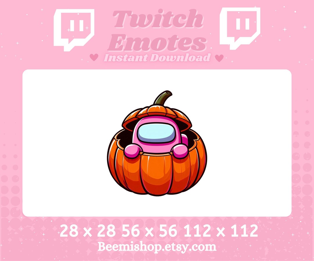 Pink Among Us Inside A Pumpkin Lurk Halloween Spooky Funny Youtube ...