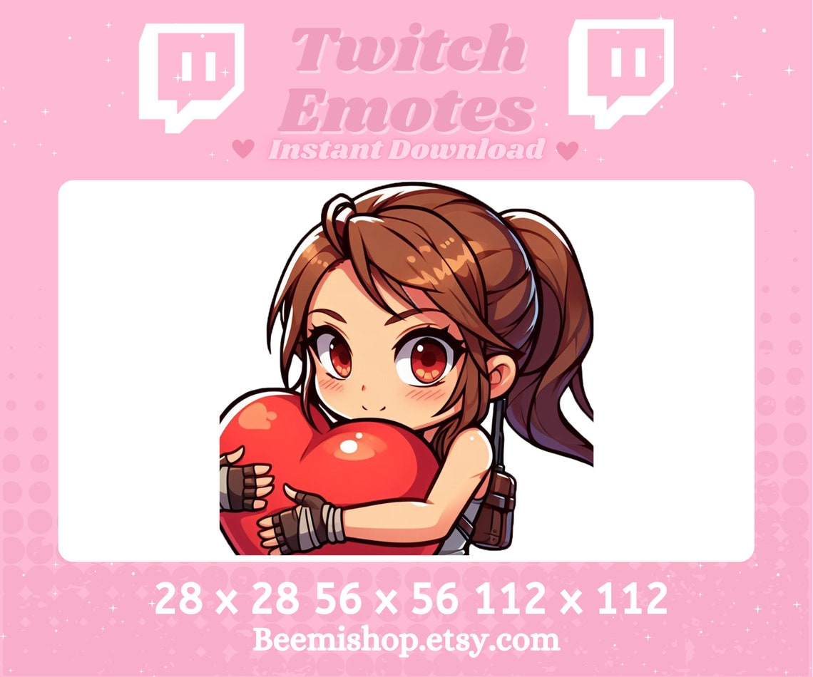 Twitch Emote Discord Emote Lara Croft Tomb Raider Cute Twitch Game ...