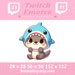 Brown Otter Wearing Shark Hat Nyah Funny Meme Adorable Twitch Discord ...