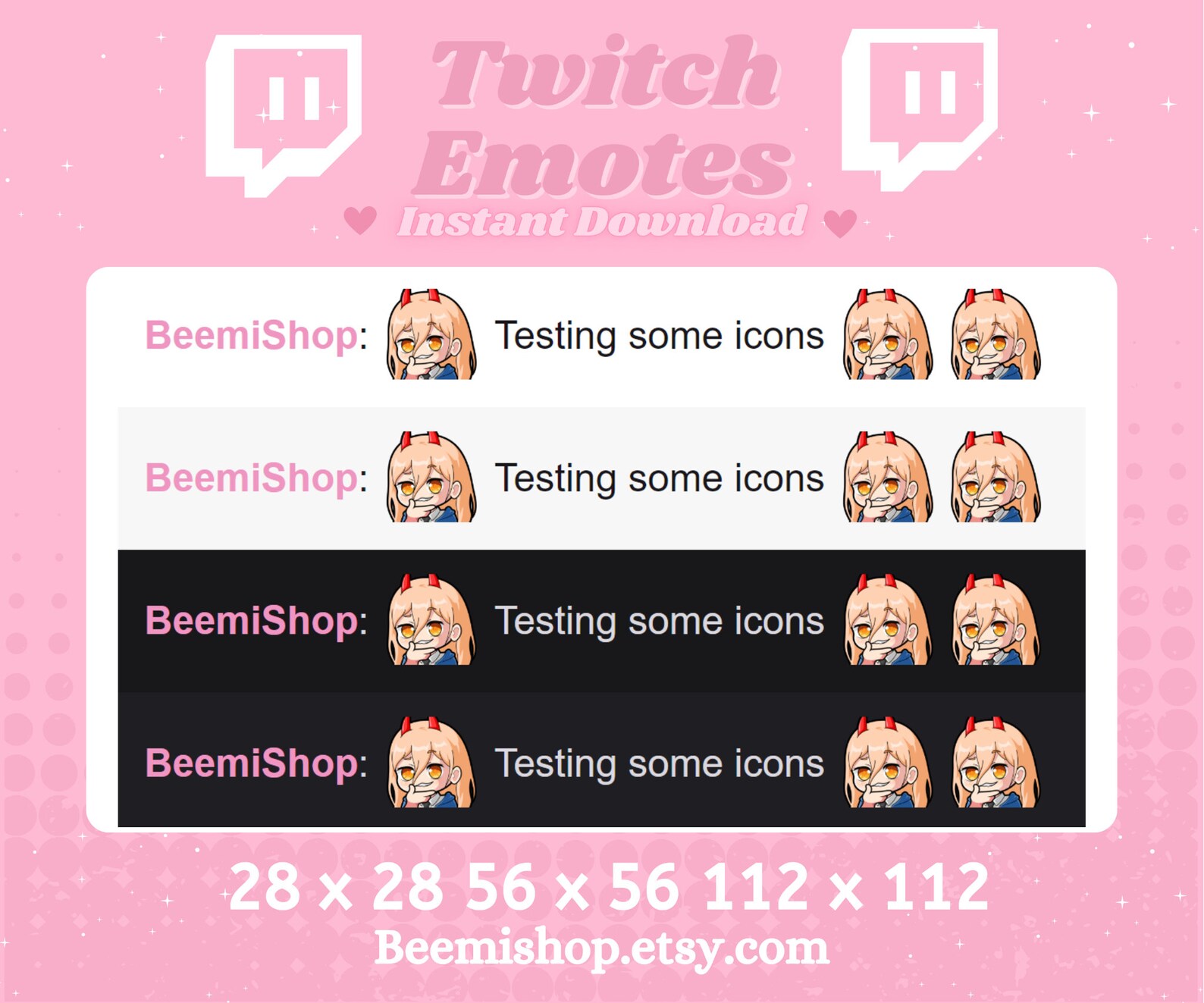 Cute Chibi Power Anime Sheesh Flirting Flirty Adorable Youtube Server ...