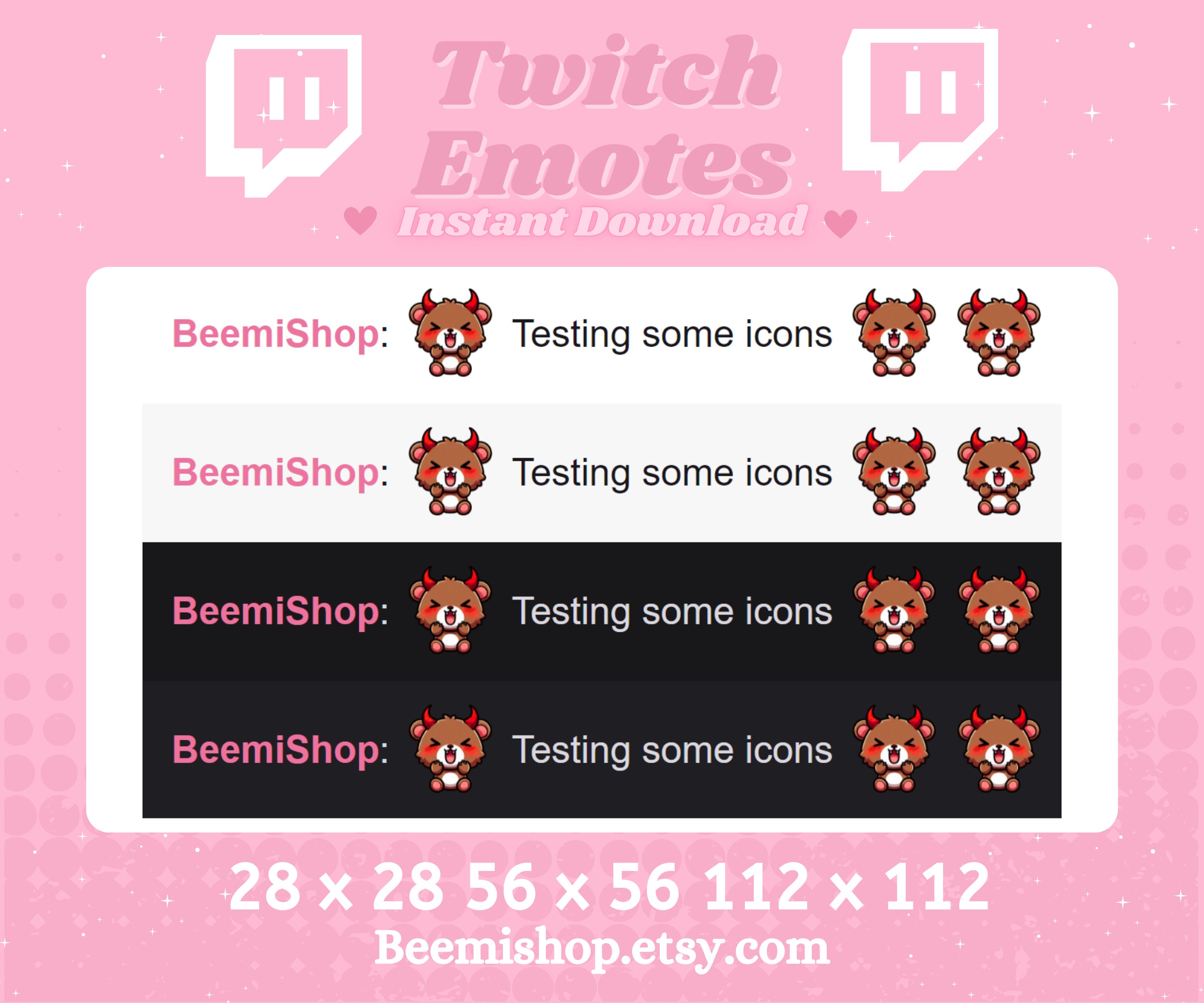Brown Bear Teddy Bear Devil Evil Horns Laugh Happy Funny Twitch Discord ...
