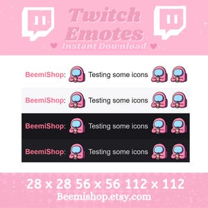 Pink Among Us Drinking Boba Tea Funny Youtube Server Kawaii Funny ...