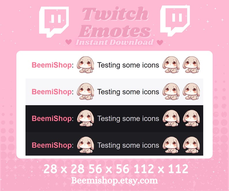 Bunny Sad Upset Shy Blushing Cute Kawaii Animal Adorable Youtube Server ...