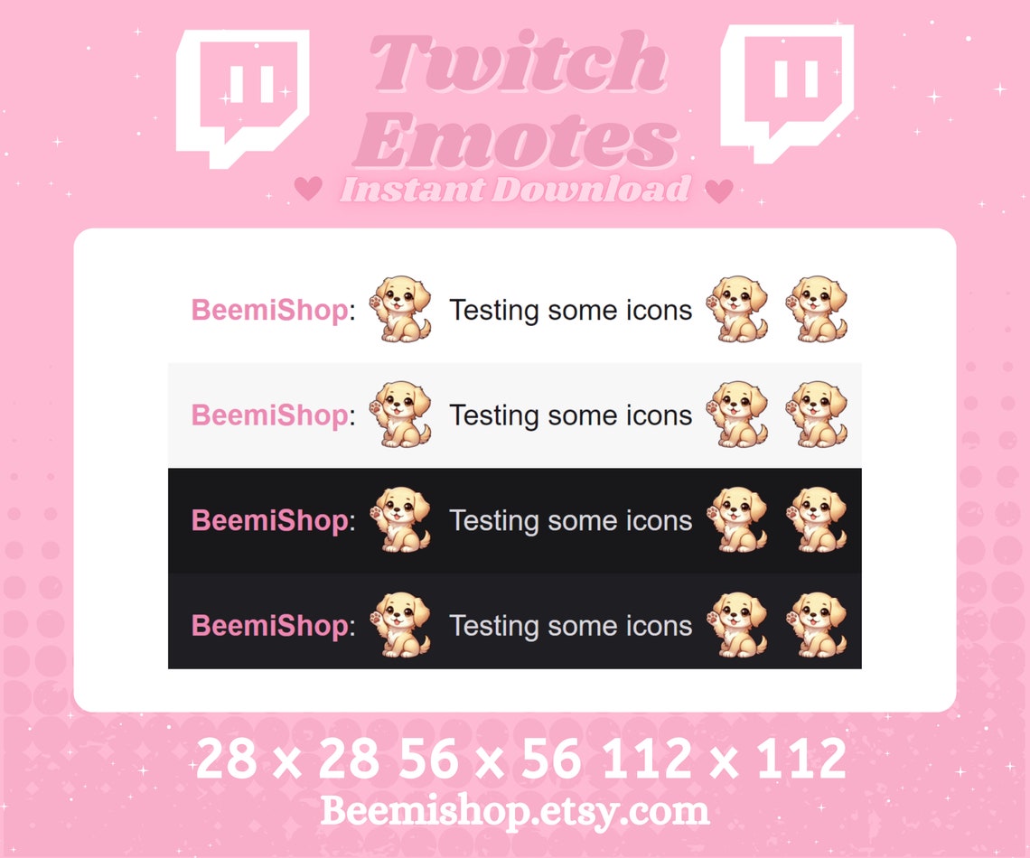 Golden Retriever Puppy Dog Wave Hello Cute Twitch Youtube Kawaii ...