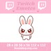 Twitch Discord Emote Cute Chibi Spirit Blossom Ahri Blowing A Kiss ...