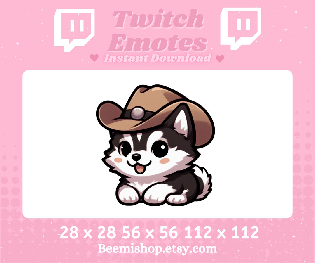 Husky Wearing A Cowboy Hat Yeehaw Western Happy Wolf Cute Adorable ...