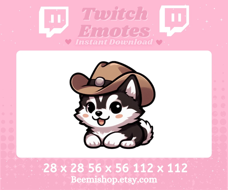 Husky Wearing A Cowboy Hat Yeehaw Western Happy Wolf Cute Adorable ...