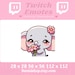 Twitch Emotes Discord Emote Otter Emotes Kawaii Boba Tea Addict ...