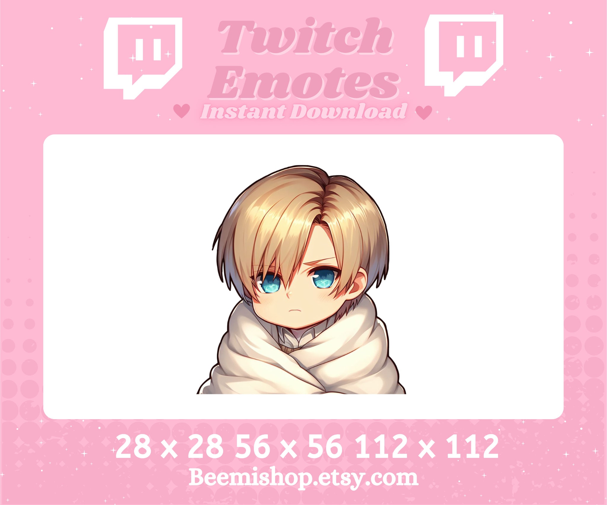 Twitch Discord Emote Cute Chibi Leon Kennedy Resident Evil Emotes Video ...