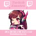Twitch Discord Emote Cute Overwatch Dva Emotes Drinking Pink Juice ...