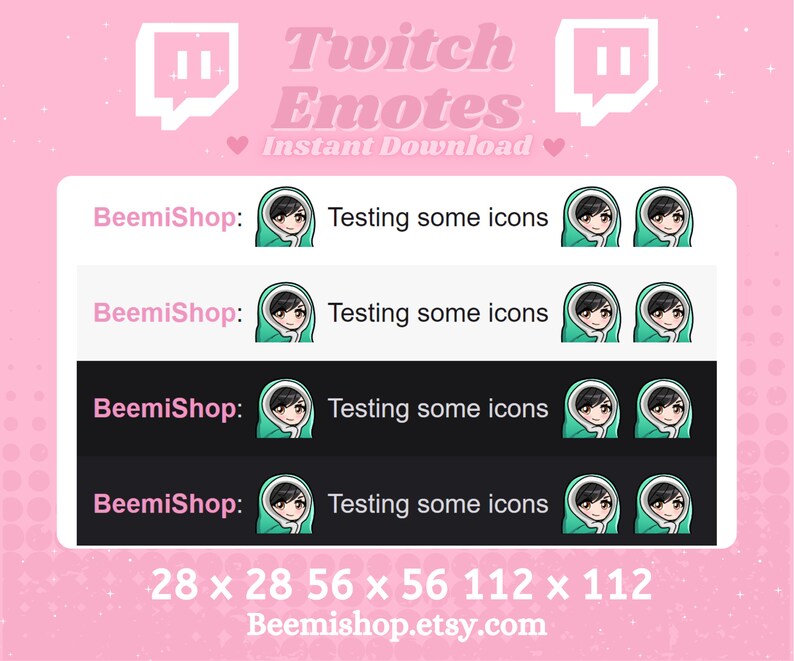 Twitch Discord Emote Cute Chibi Valorant Sage Emotes Blanket Comfy Cozy ...
