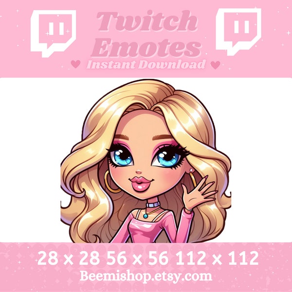 Blue Emotes Discord - Etsy