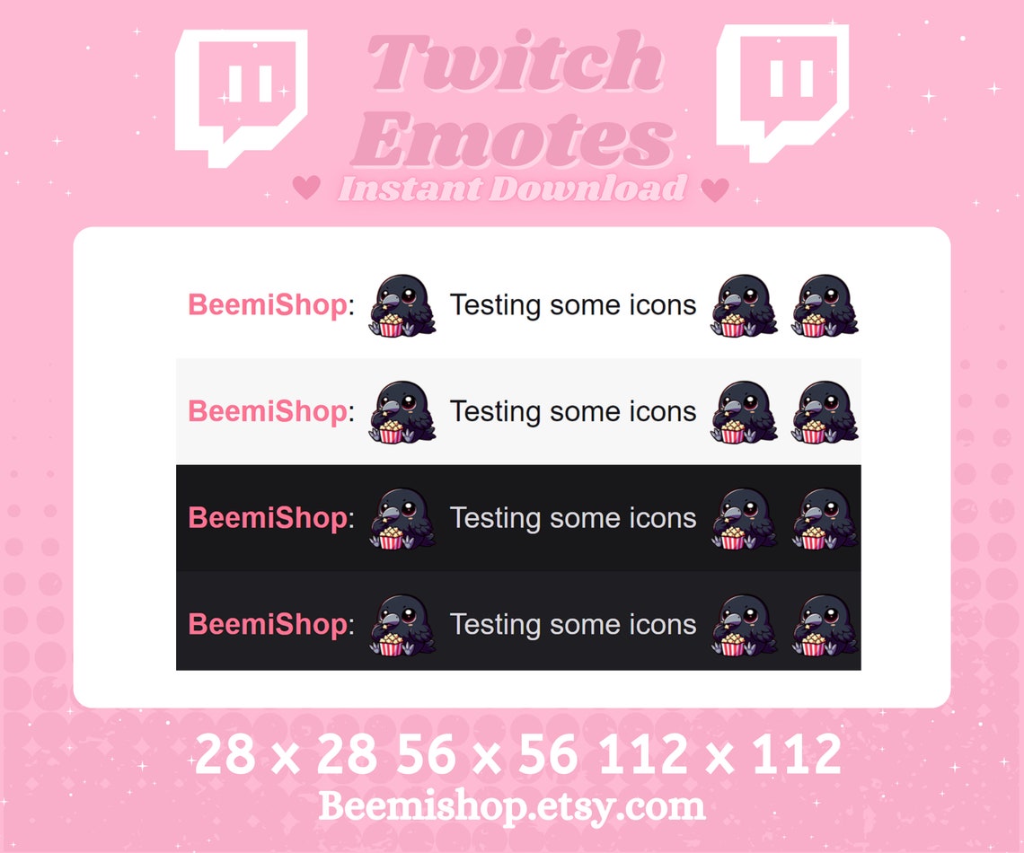 Raven Crow Eating Popcorn Funny Meme Movie Drama Kawaii Funny Adorable ...