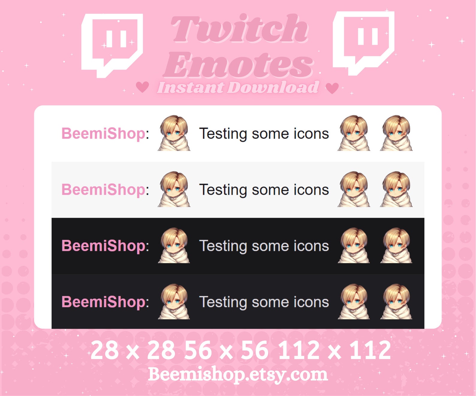 Twitch Discord Emote Cute Chibi Leon Kennedy Resident Evil Emotes Video ...