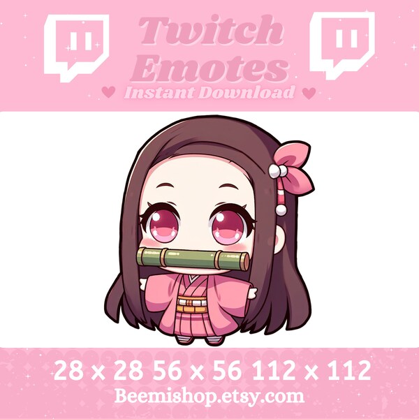 Demon Slayer Twitch Emotes - Etsy