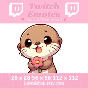 Twitch Discord Emote Otter Emotes Blanket Cozy Cute Twitch Adorable ...