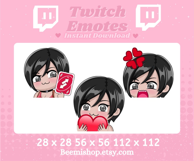 Cute Chibi Ada Wong Resident Evil Video Games Pack Set Love Adorable ...