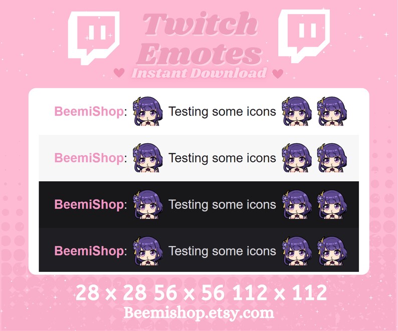 Cute Chibi Genshin Impact Raiden Shy Uwu Please Pleading Adorable ...