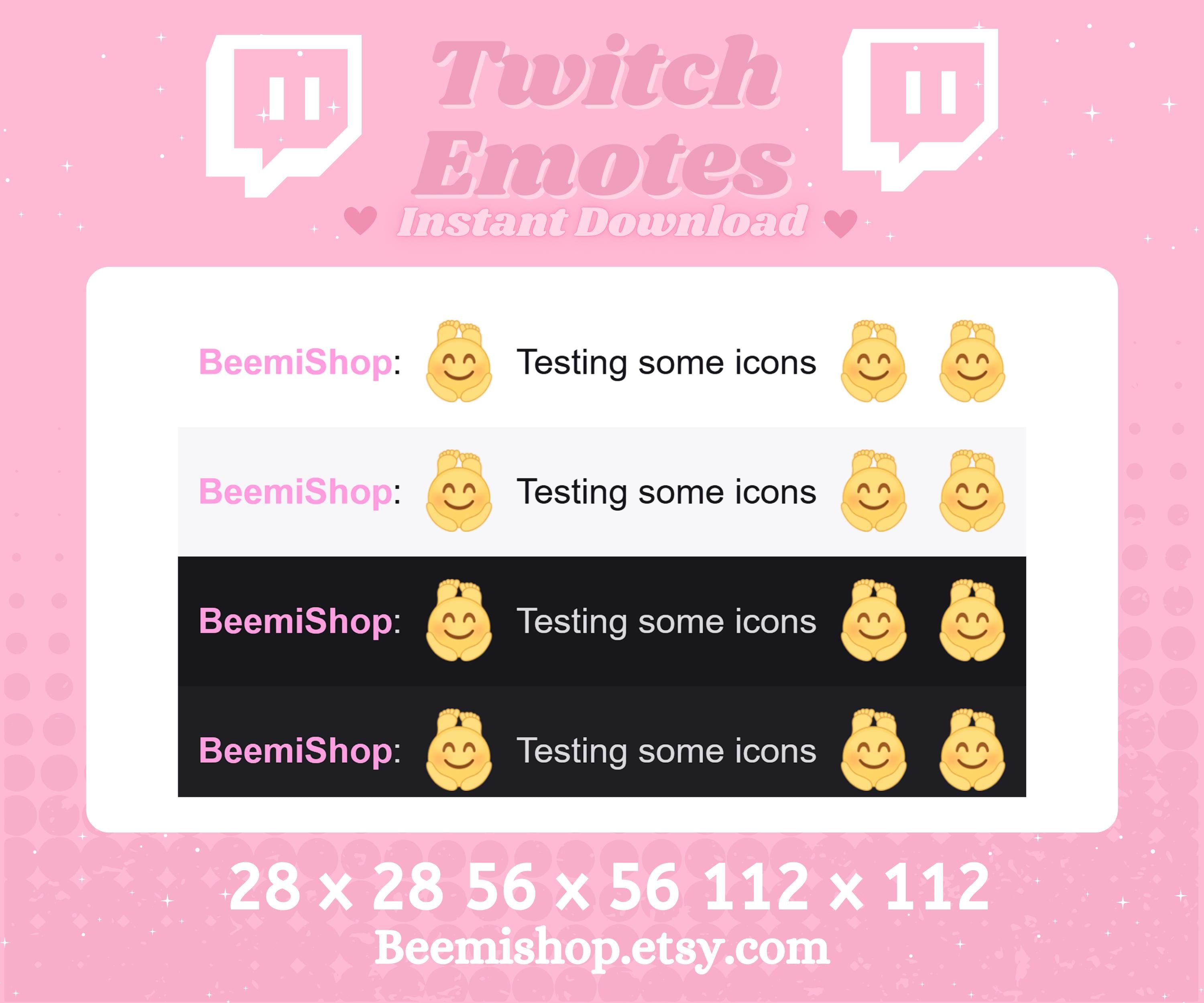 Relaxed Hihi Happy Feet up Emoji Twitch Discord Reaction Emote – Chill ...