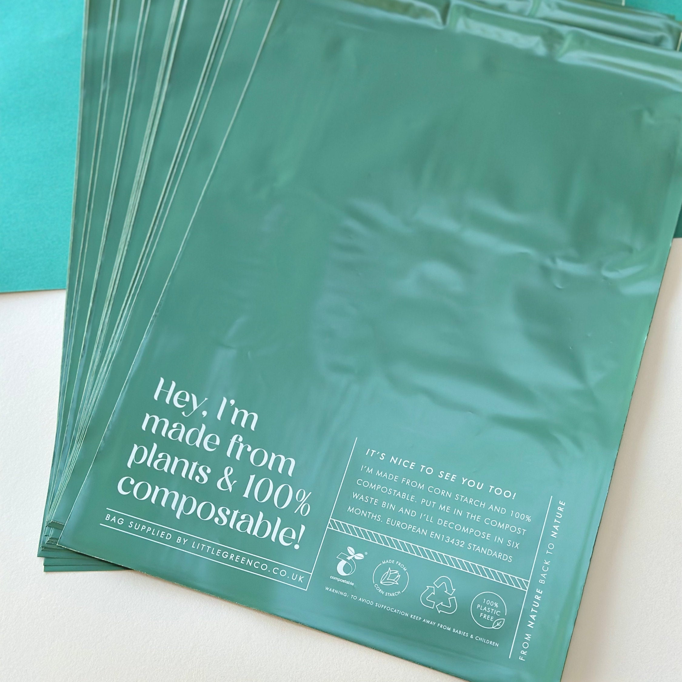 Eco-friendly Compostable Mailing Bags (400x300mm) – ‘i’m Made From ...