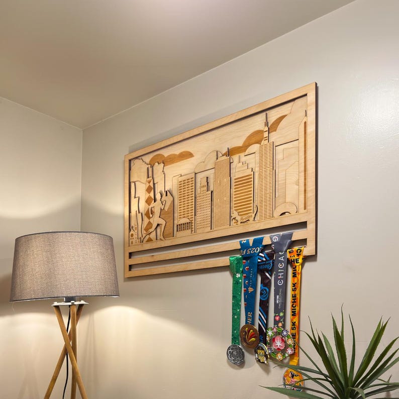 Marathon Medal Holder - Custom Designs and Personalized - up to 23" X ...