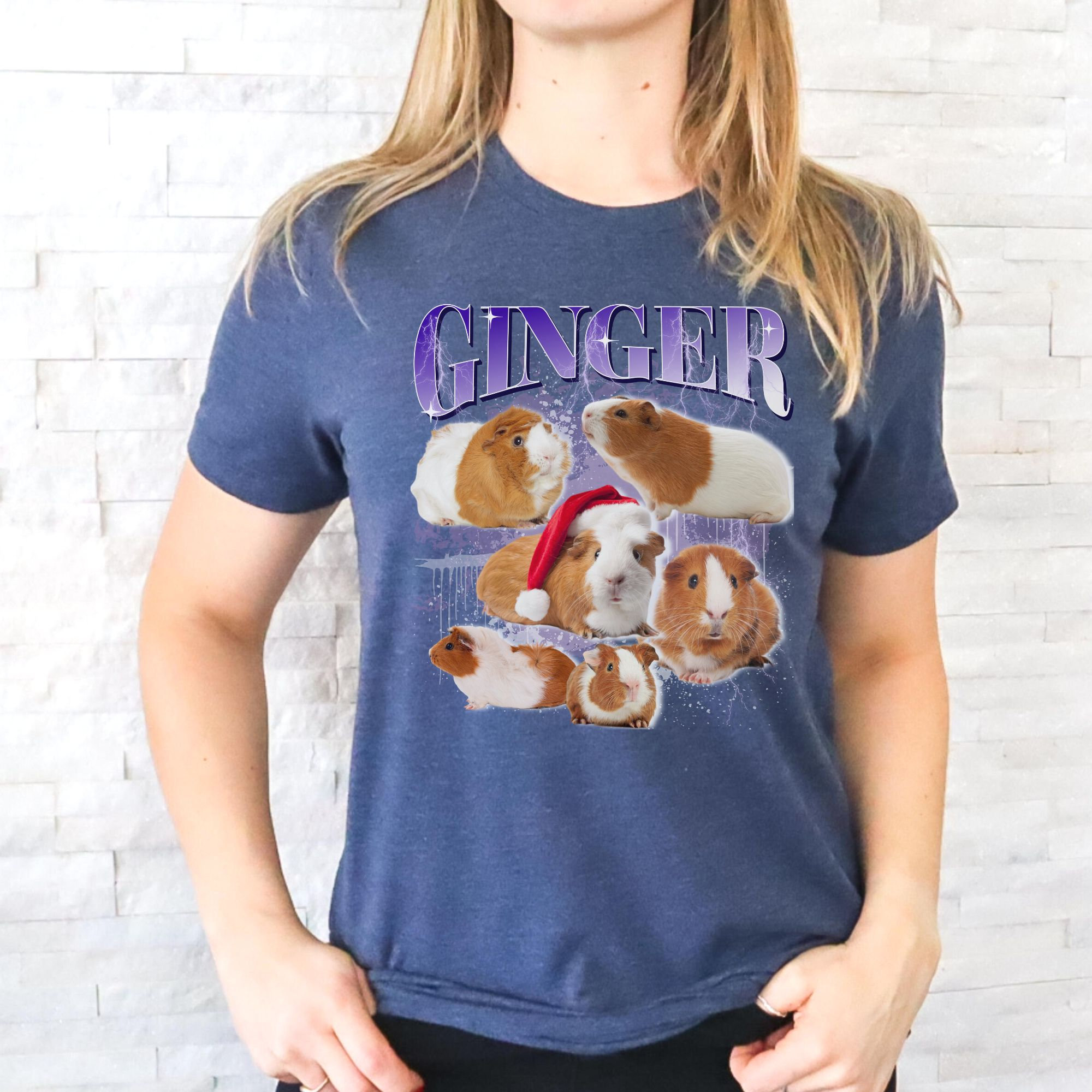 Personalized Pet Rap Tee, Guinea Pig, Custom Bootleg Rap Tee, Guinea ...