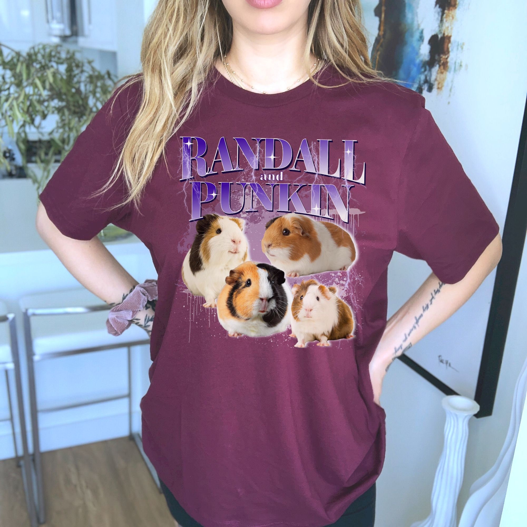 Personalized Pet Rap Tee, Guinea Pig, Custom Bootleg Rap Tee, Guinea ...