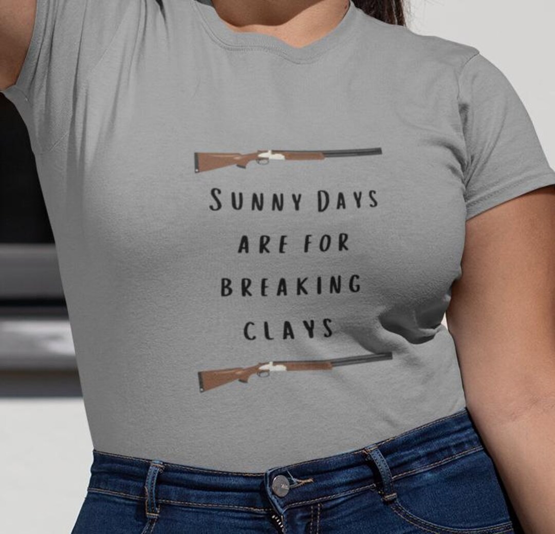Clay Shootingt-shirt, Trap Shooting, Skeet Shooting, Shotgun Shirt ...