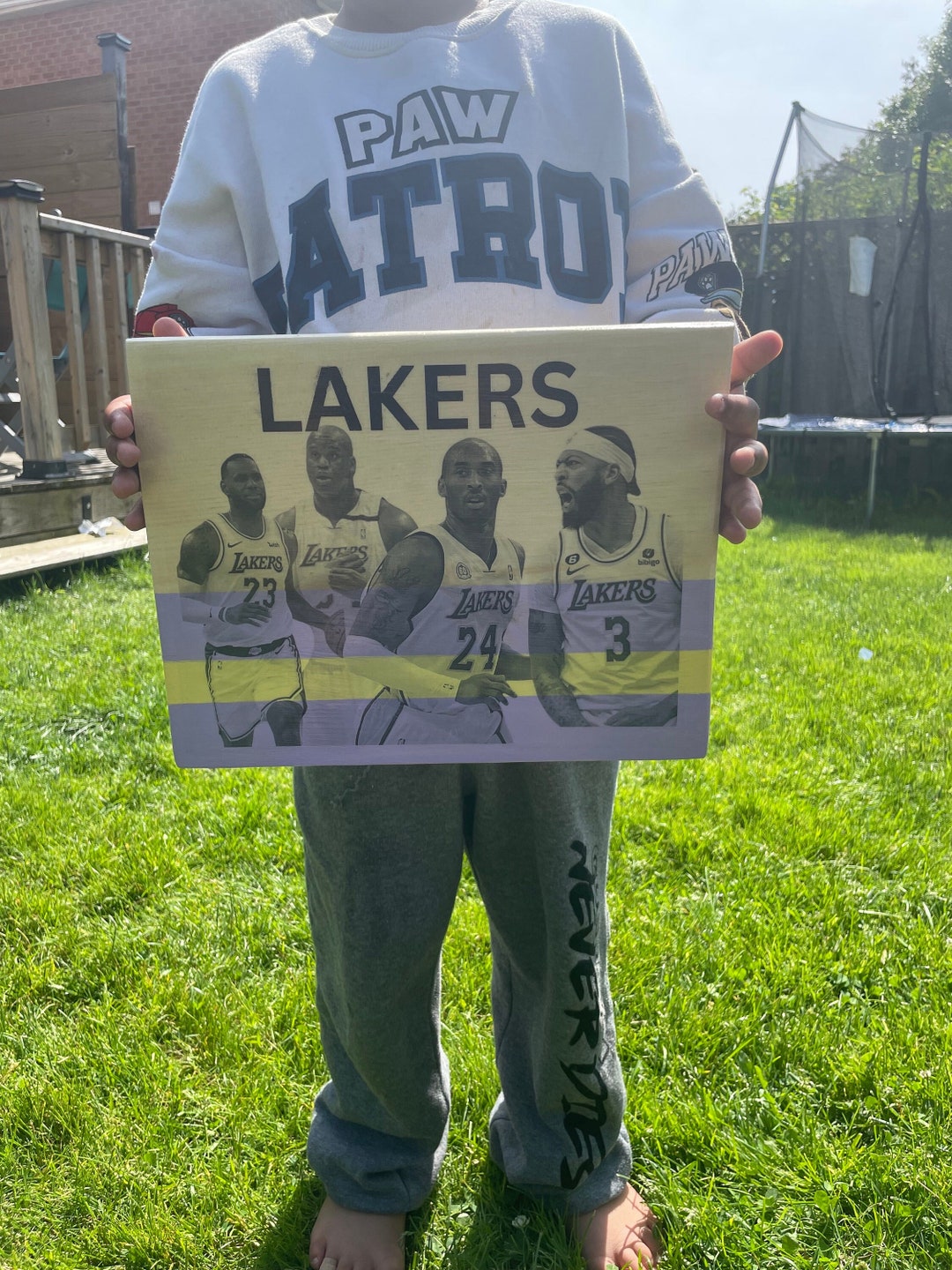 Los Angles Laker Wood Art | Wall Decor| NBA | Basketball | Wood Poster ...