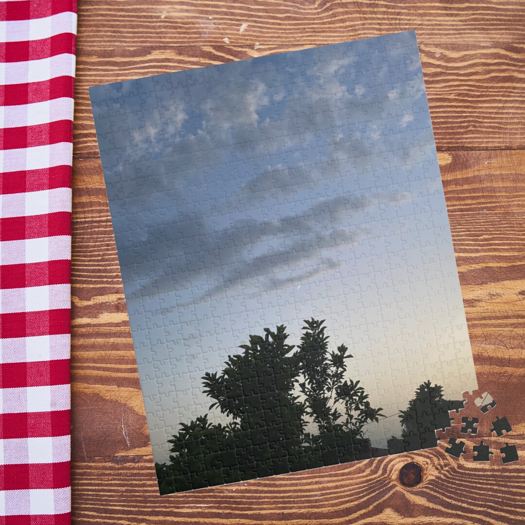 4 Sizes Italian Sky Chipboard Puzzle Rectangular Horizontal - Etsy