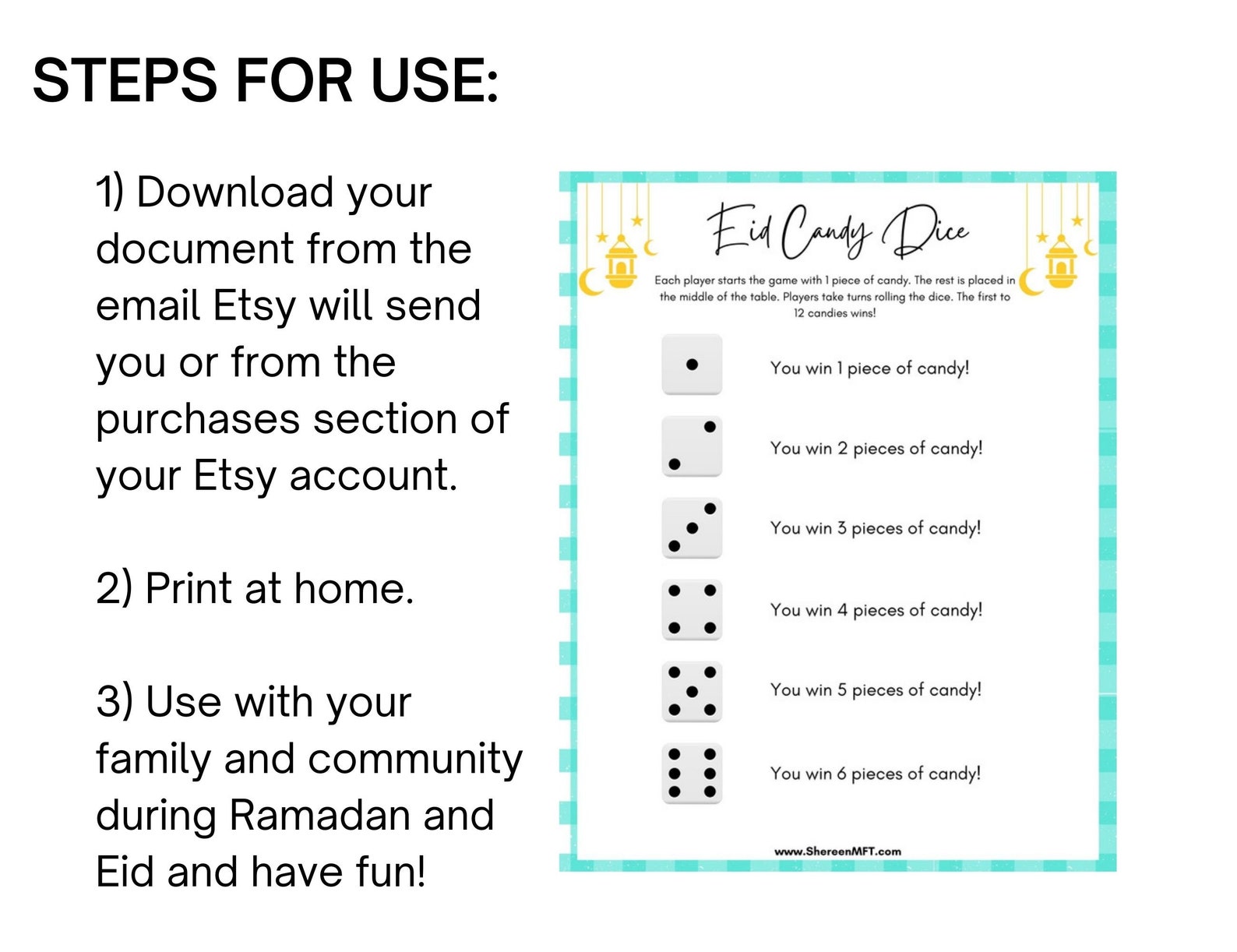 13 Printable Ramadan and Eid Day Games Bundle / Muslim Family Fun ...