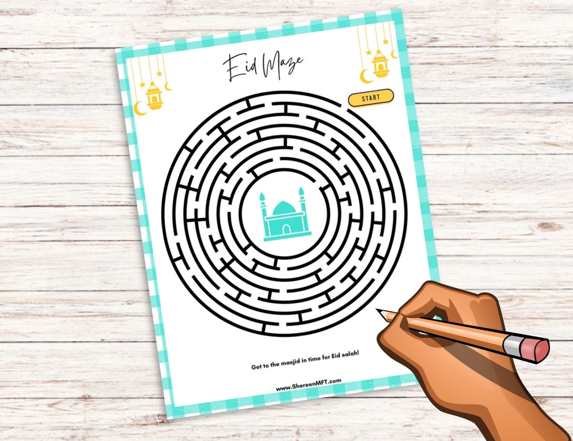13 Printable Ramadan and Eid Day Games Bundle / Muslim Family Fun ...