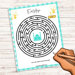 13 Printable Ramadan and Eid Day Games Bundle / Muslim Family Fun ...