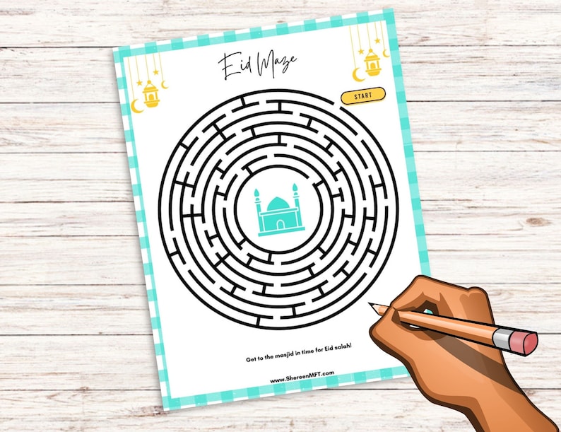 13 Printable Ramadan and Eid Day Games Bundle / Muslim Family Fun ...
