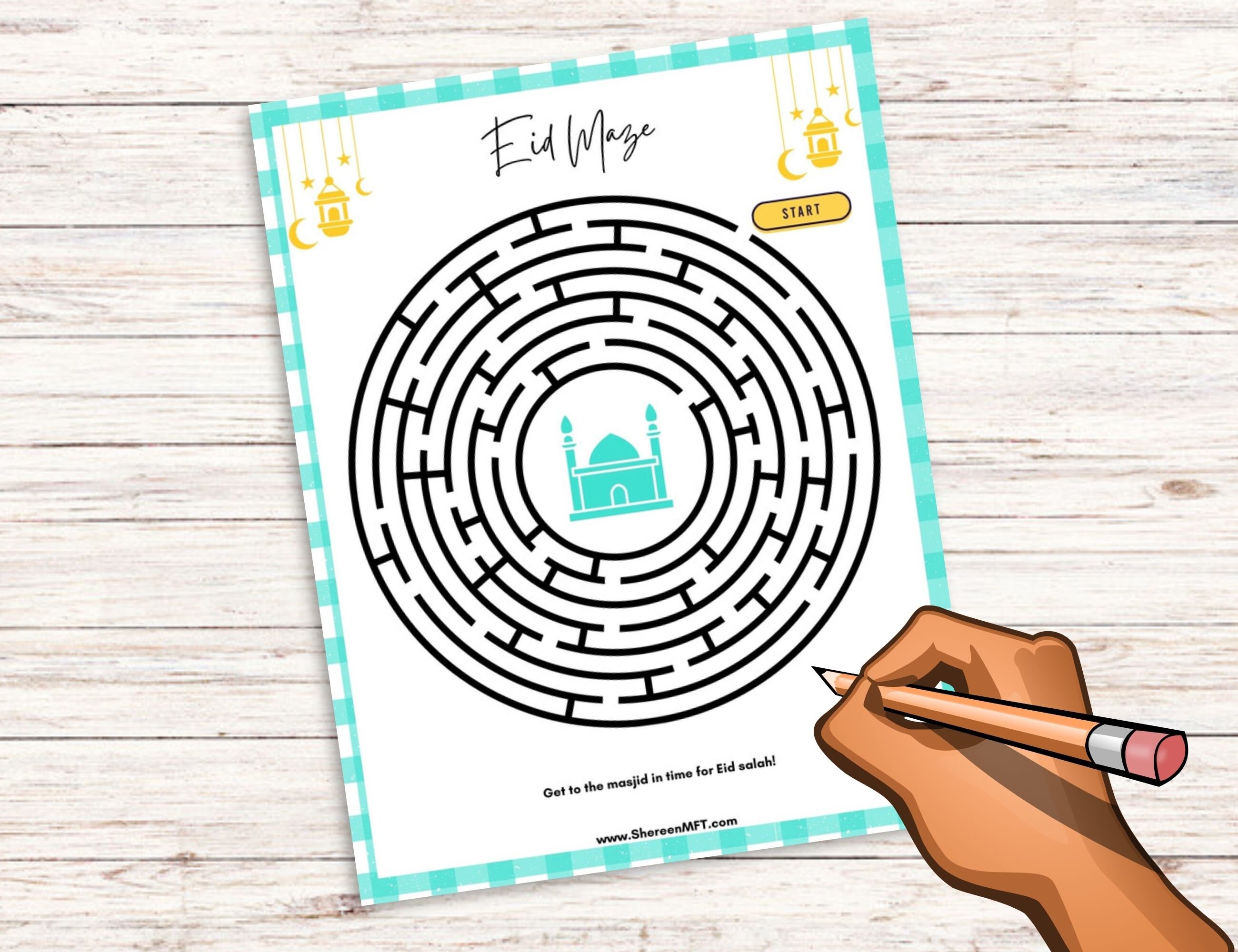 13 Printable Ramadan and Eid Day Games Bundle / Muslim Family Fun ...